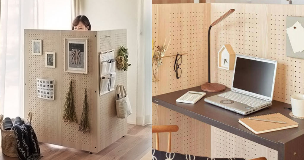 This WFH cubicle is perfect for people who don’t have their own space ...