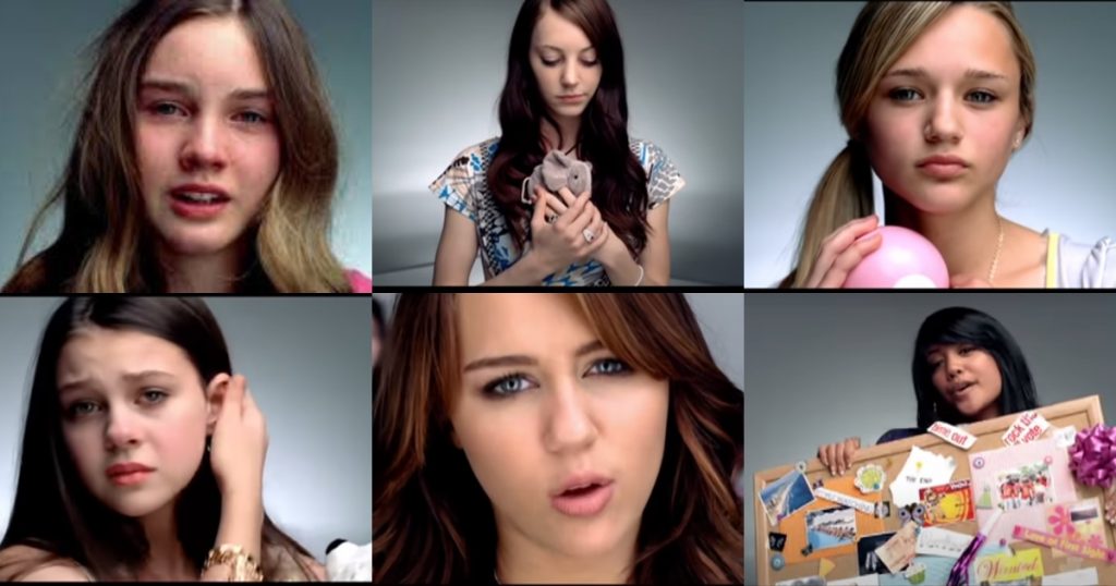 Miley Cyrus’ ‘7 Things’ Turns 13!; Look At How The Crying Girls In The ...